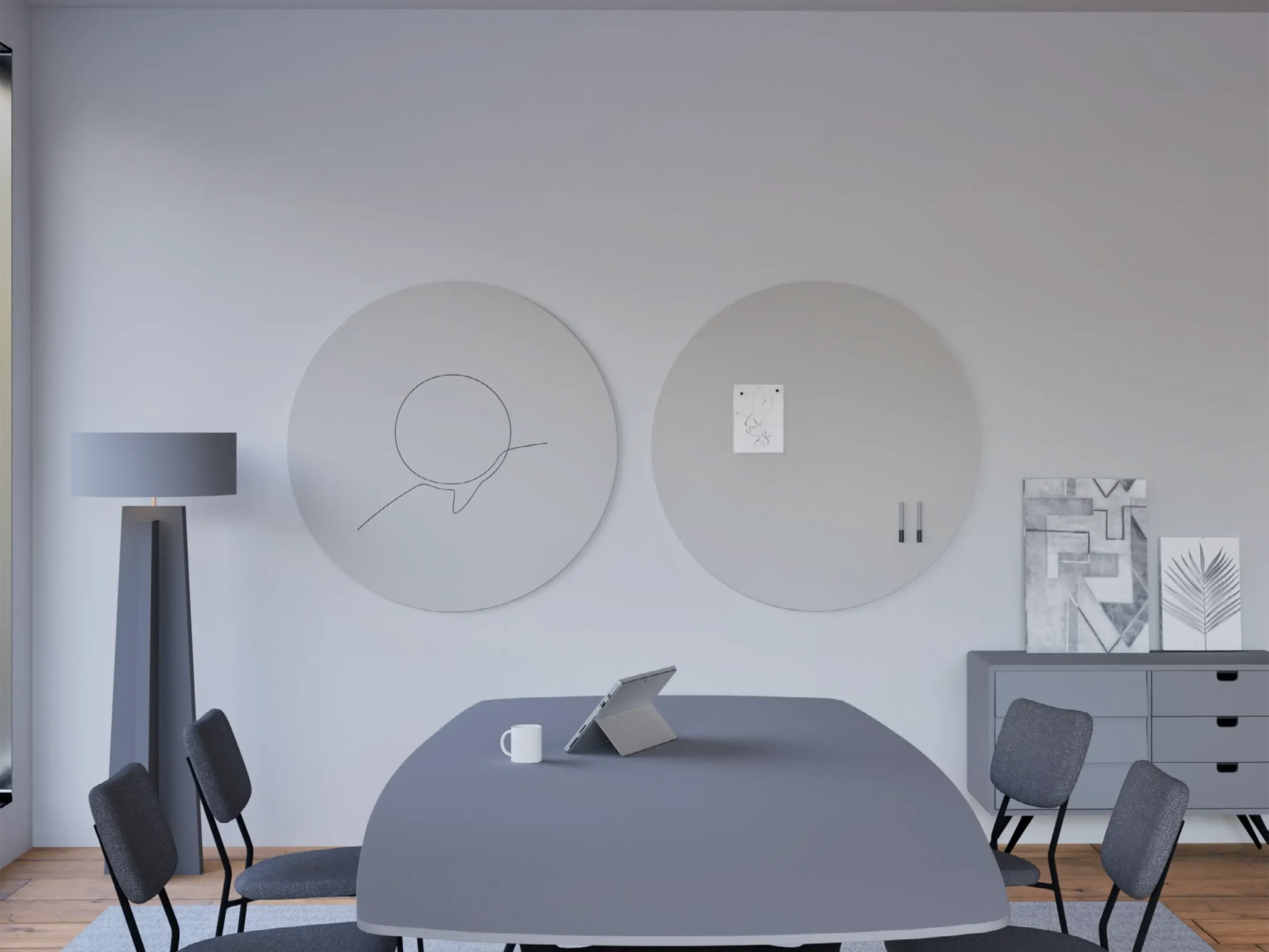 OOFF | Chameleon Round Whiteboard